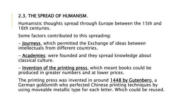 Humanism and renaissance | PPTX