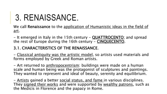 Humanism and renaissance | PPTX