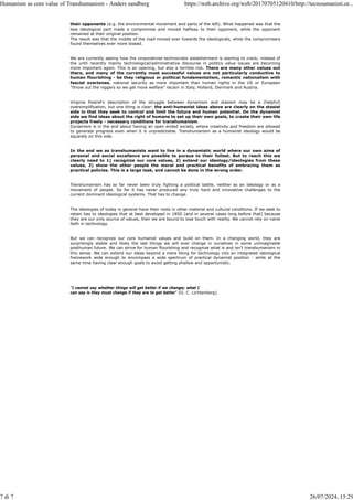 Humanism as core value of Transhumanism - Anders Sandberg.pdf
