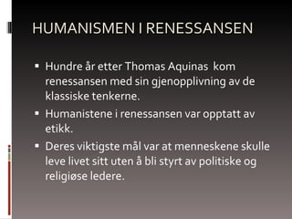 Humanisme og religion | PPT