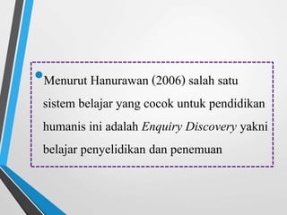 Humanisme ppt | PPTX