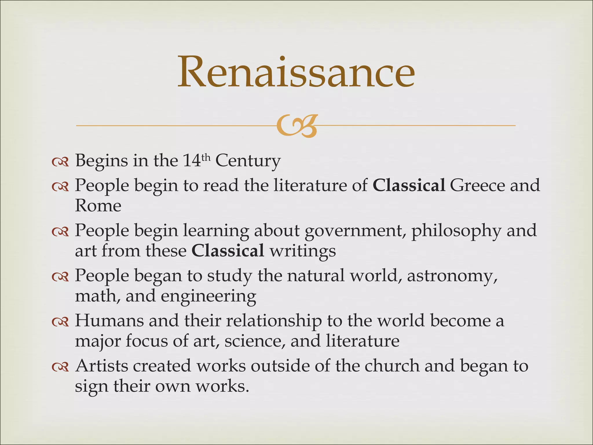 Humanism in Renaissance Art | PPT