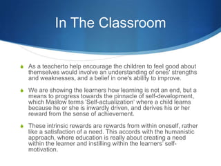 Humanisn Learning Theory | PPTX