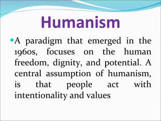 Humanism, | PPT