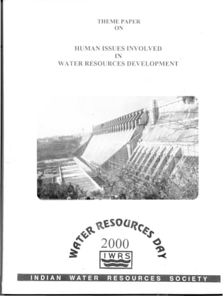 HUMAN ISSUES INVOLVED IN WATER RESOURCES DEVELOPMENT - 2000 | PDF
