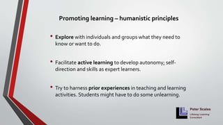 Humanist approaches to education website version | PPTX