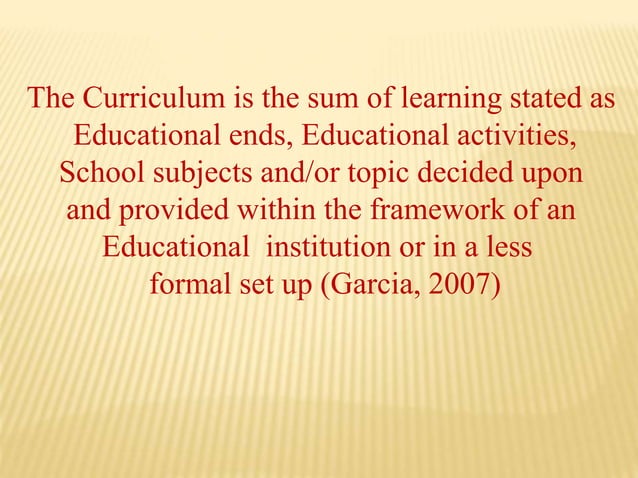 Humanistic approach for crossover curriculum | PPTX | Primary Education ...