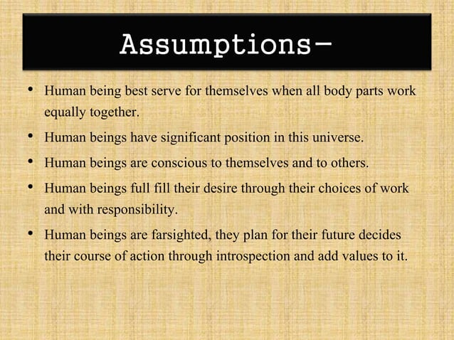 Humanistic approach ppt | PPT