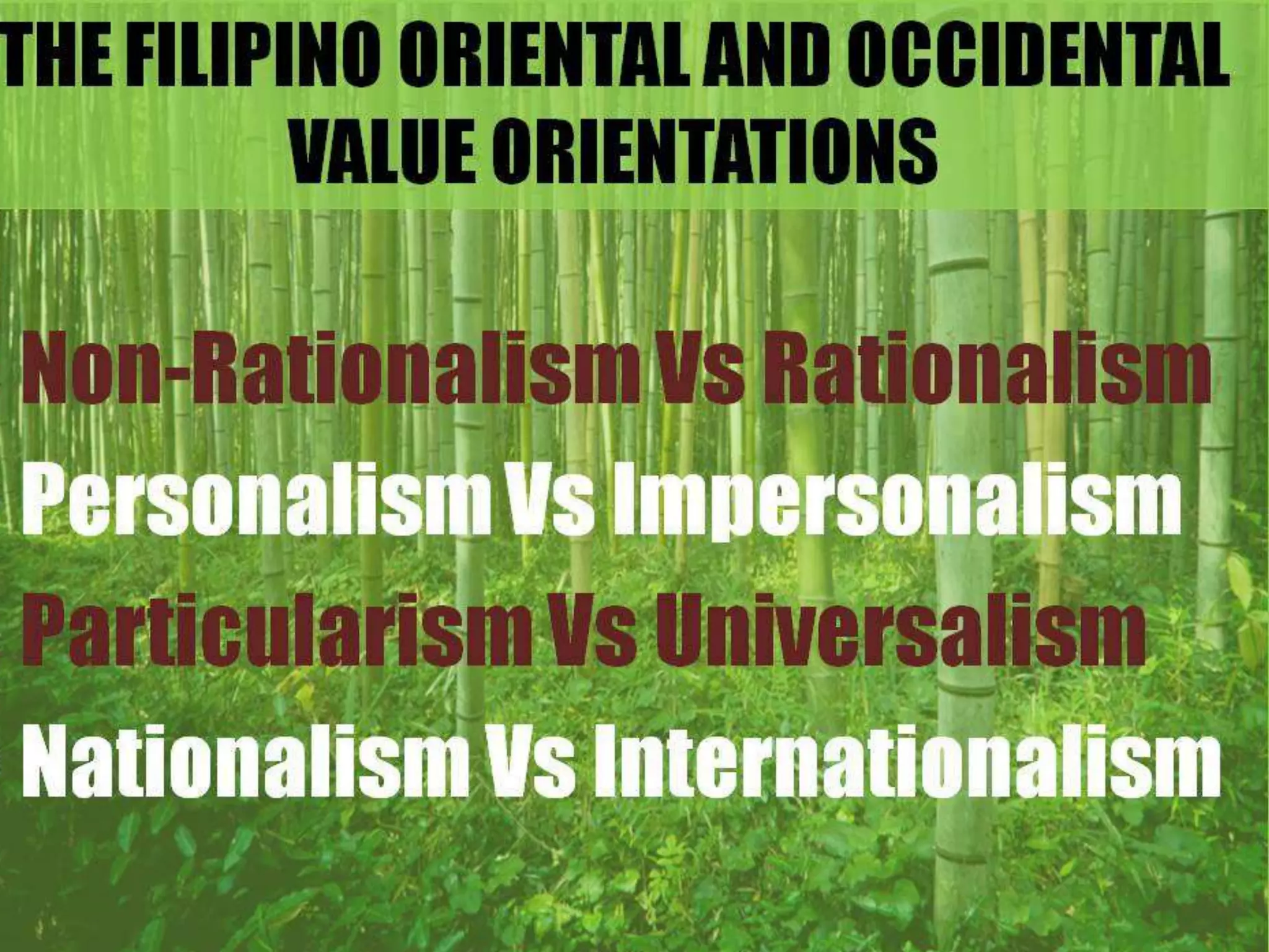 Humanistic Foundations: Filipino Values and Human Dignity | PPTX