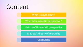 Humanistic perspective | PPT