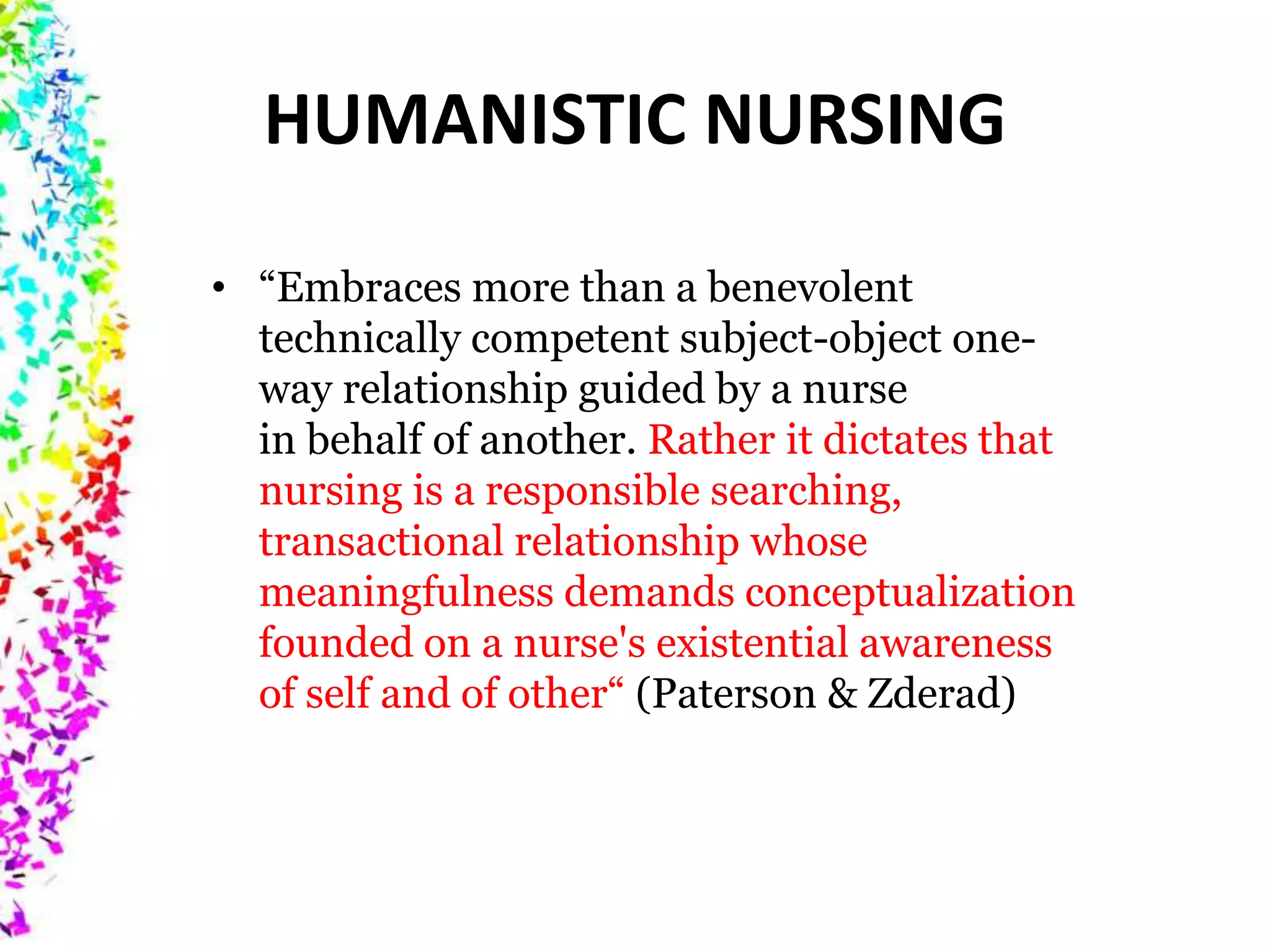 Humanistic theory | PPTX