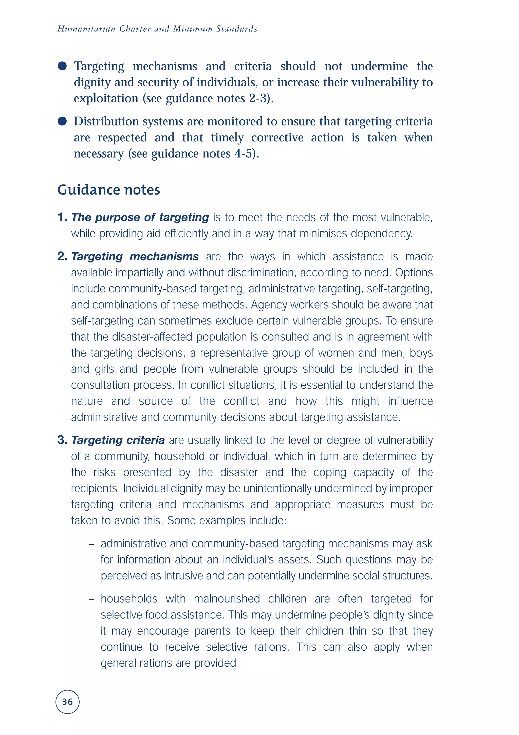 Humanitarian charter | PDF | Non-Profit Organizations | Industries