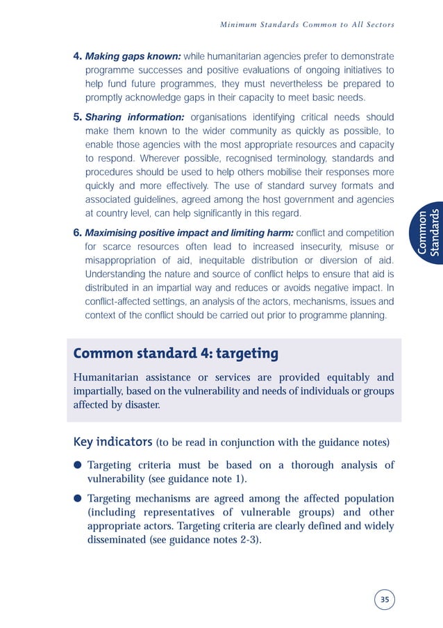 Humanitarian charter | PDF | Non-Profit Organizations | Industries