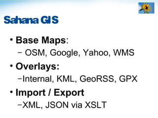 Humanitarian Mapping - Sahana and OpenStreetMap | PPT