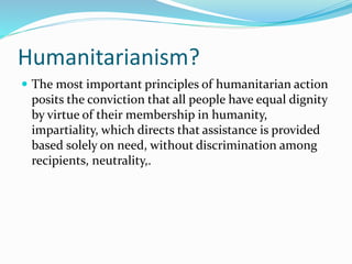 Humanitarian medicine 2 | PPT