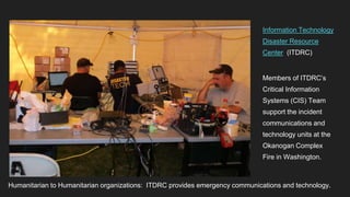 Humanitarian to Humanitarian Organizations | PPTX