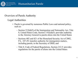 Humanitarian parole program | PDF