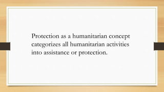 Humanitarian Protection, Modern Technology amidst Global Threats | PPT