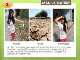 Types of Literary Conflicts | PPTX