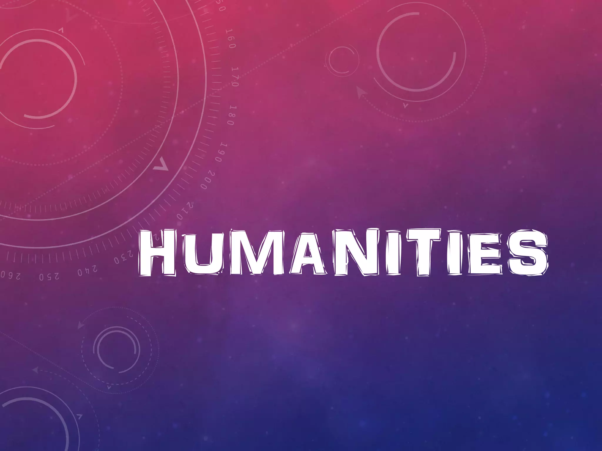 Humanities | PPT