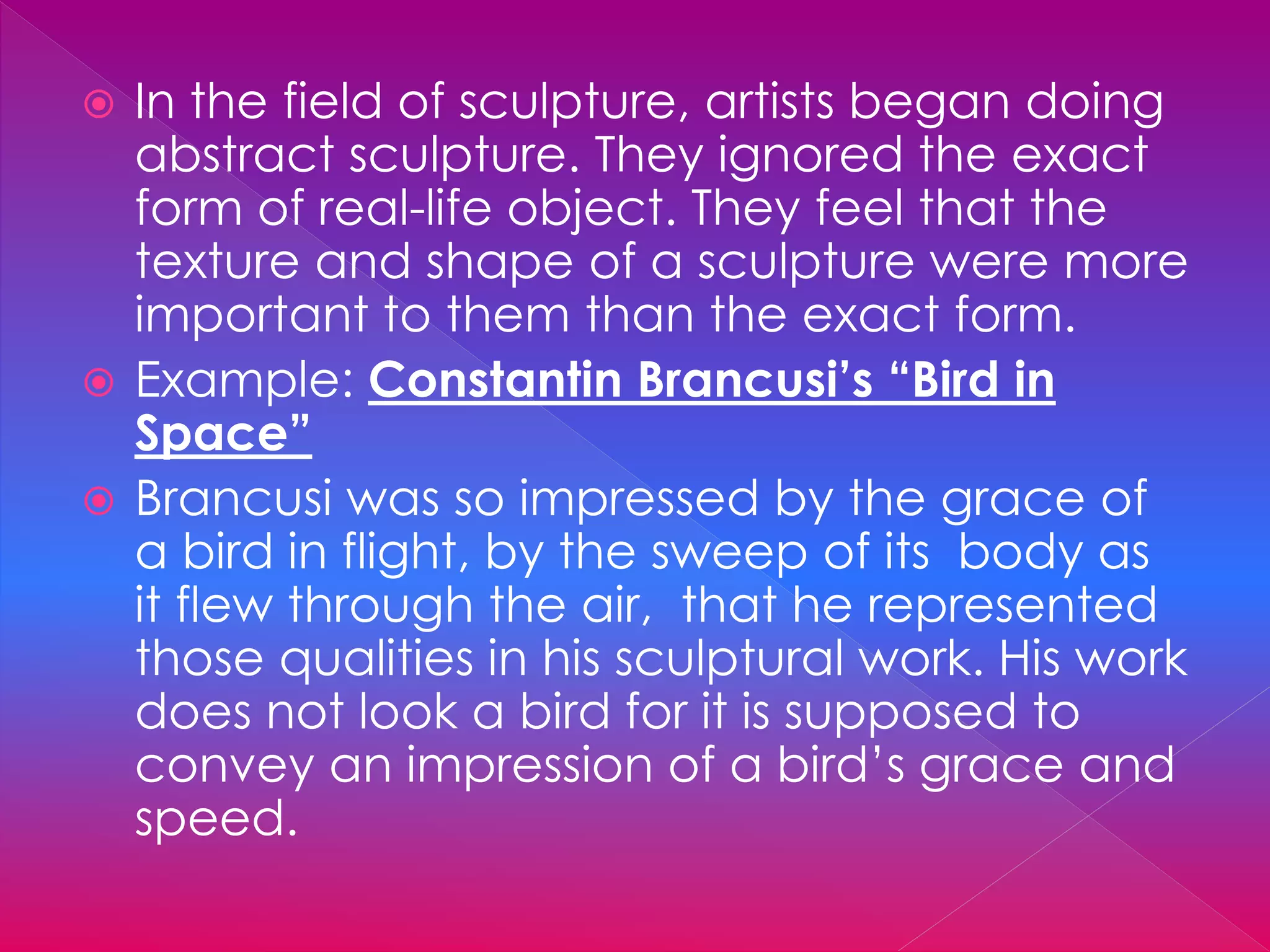 Methods of presenting the art subject | PPTX