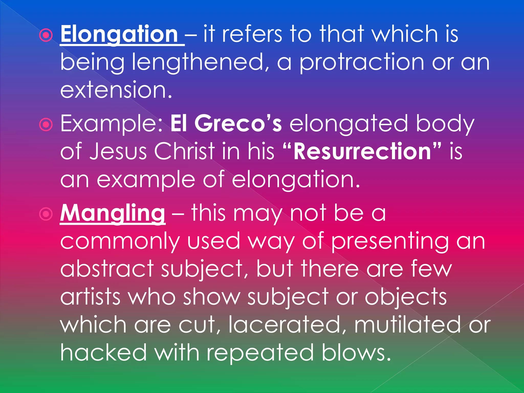 Methods of presenting the art subject | PPTX