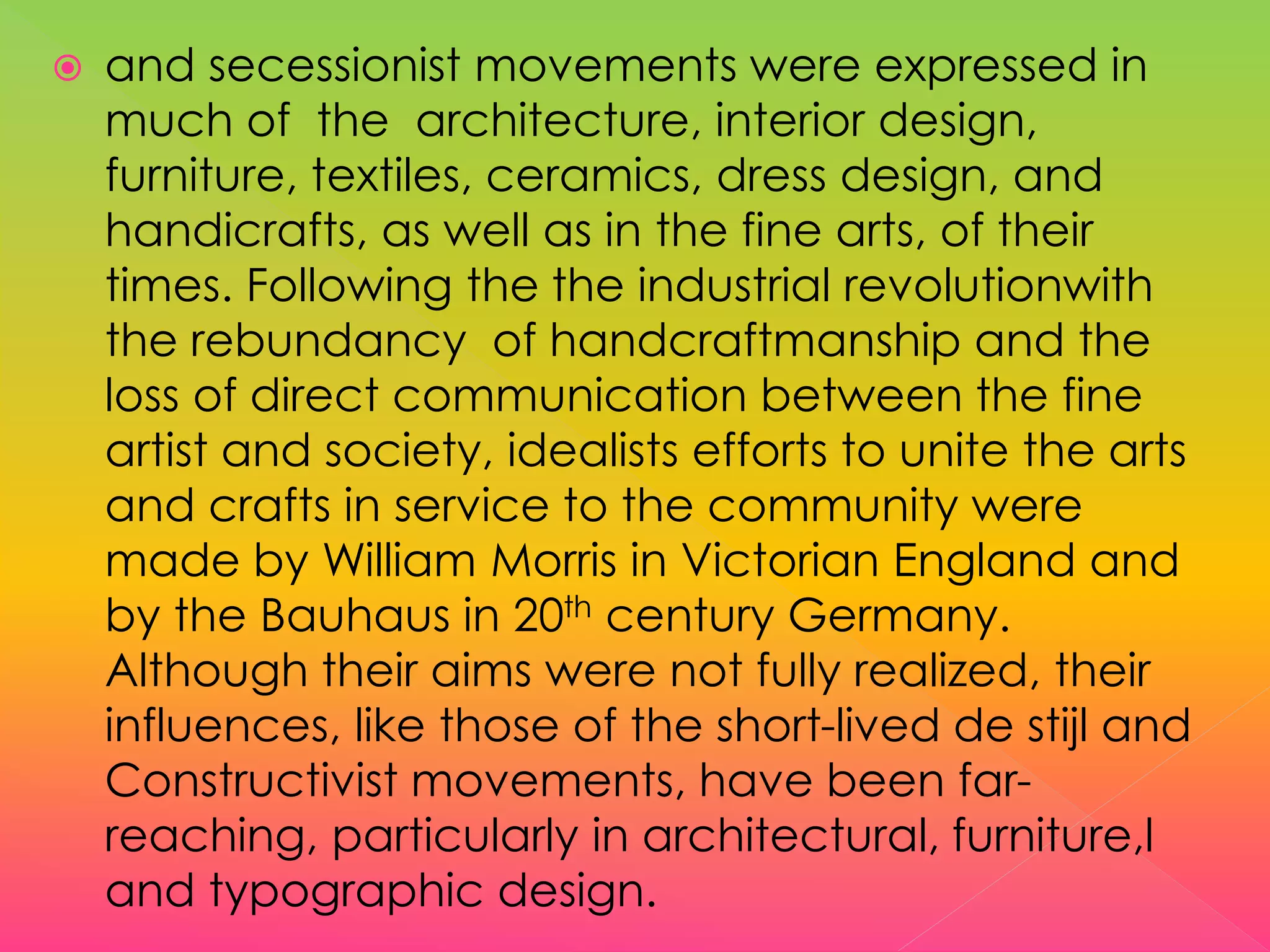 Methods of presenting the art subject | PPTX