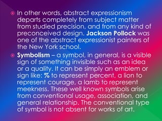 Methods of presenting the art subject | PPTX