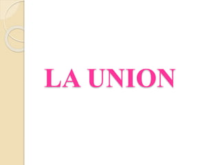 Humanities la-union-and-pangasinan | PPTX