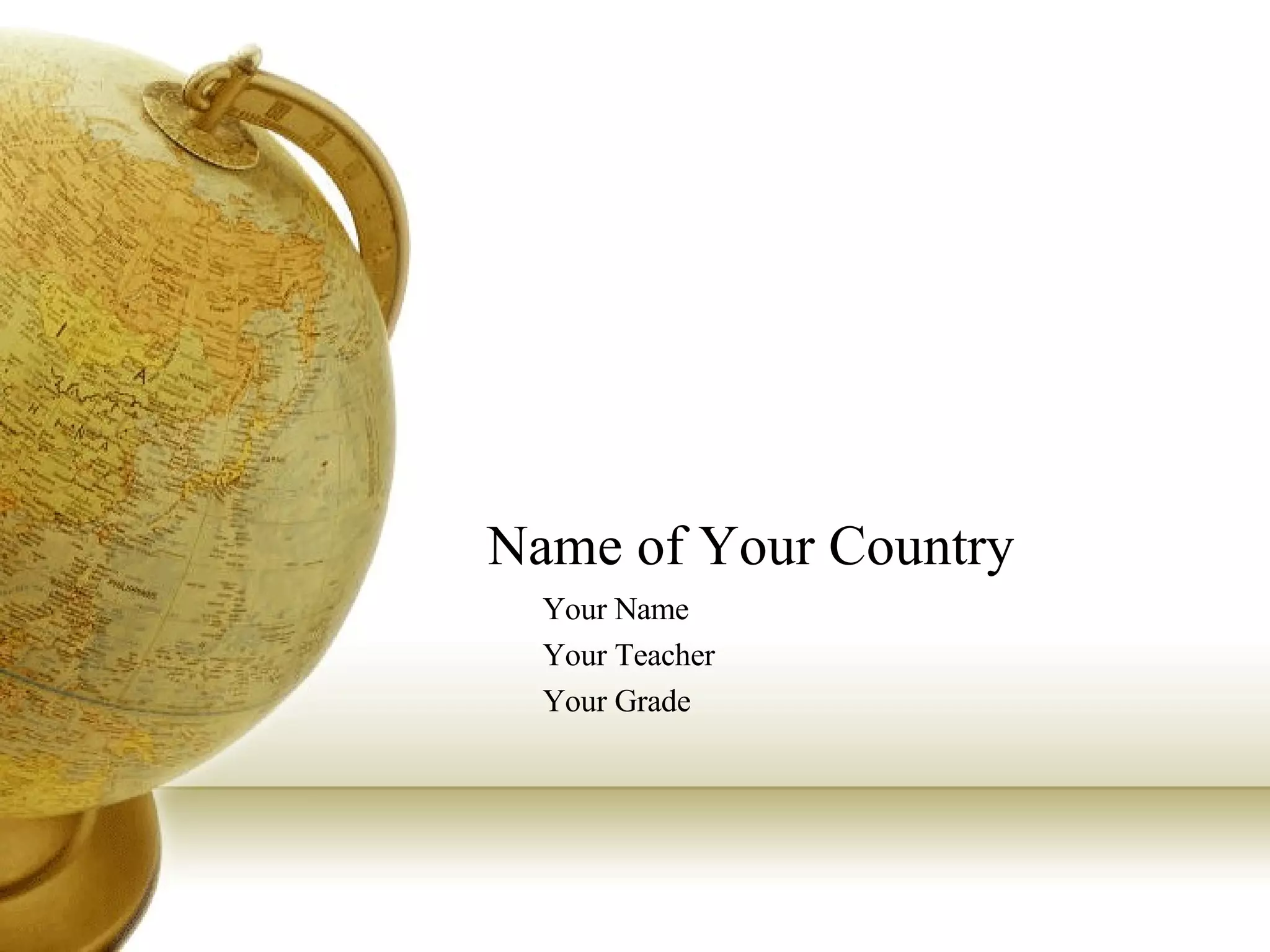 Humanities Presentation Template | PPT | Geography | Science