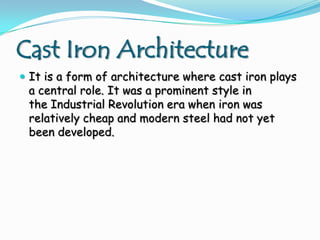 Architecture and Sculpture | PPTX