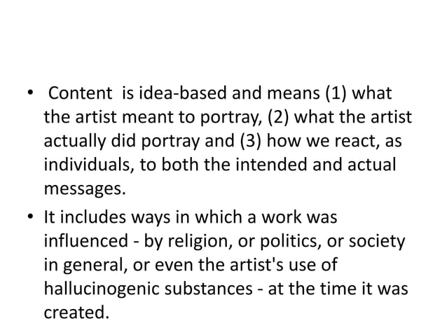 Humanities 101 Art Appreciation | PPTX