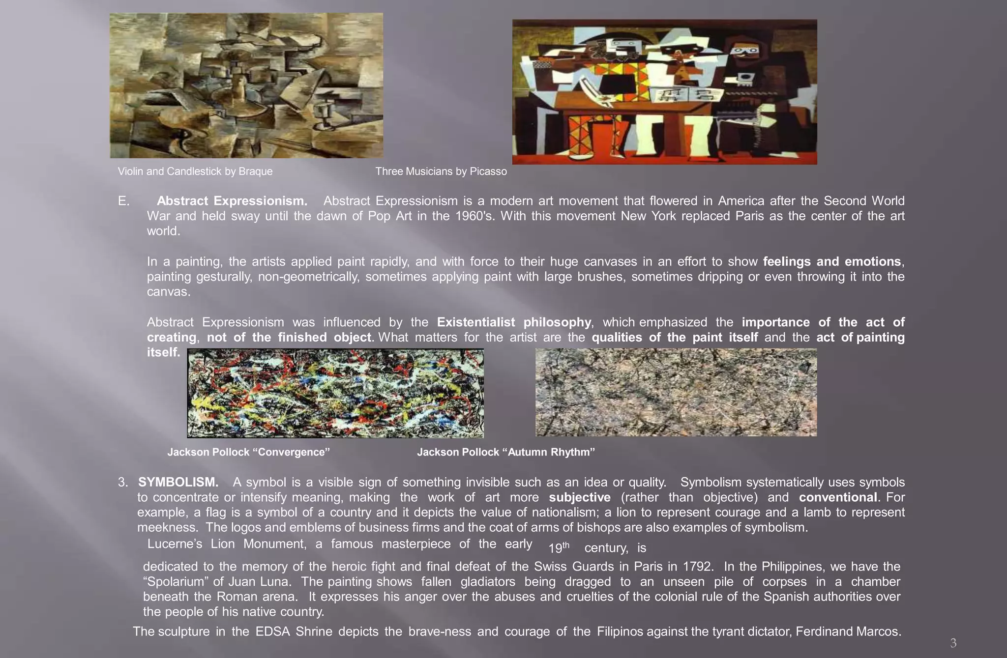 SUBJECTS OF ART AND THE METHODS OF PRESENTING | PPTX