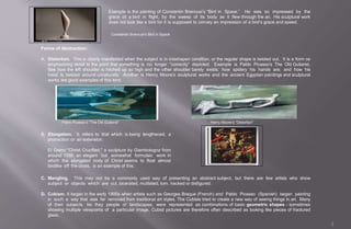 SUBJECTS OF ART AND THE METHODS OF PRESENTING | PPTX