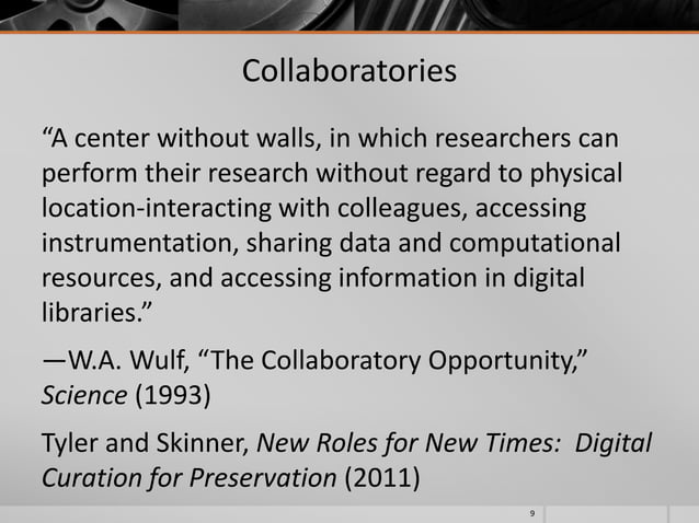 Humanities data curation slides | PPTX