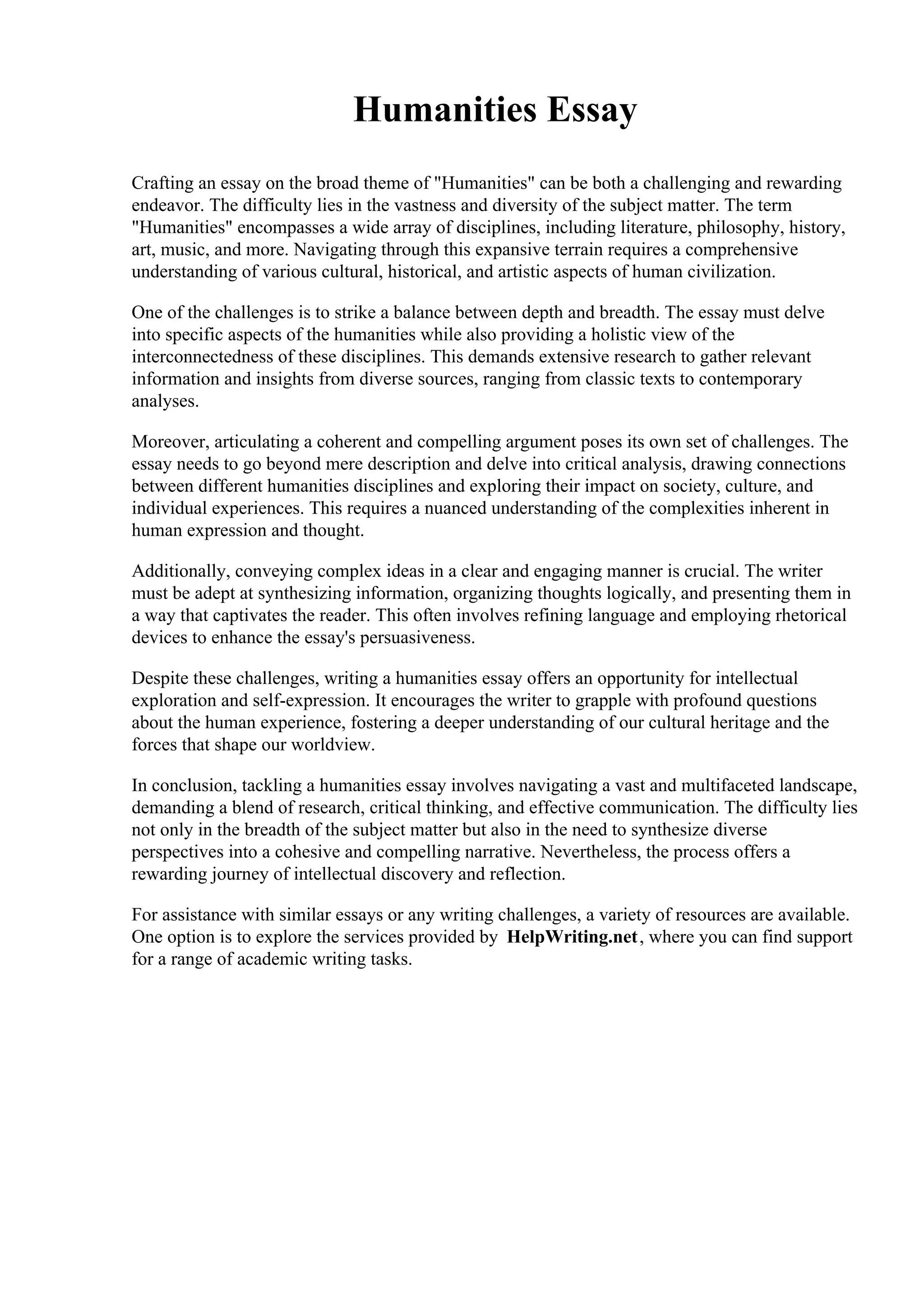 Humanities Essay.pdf