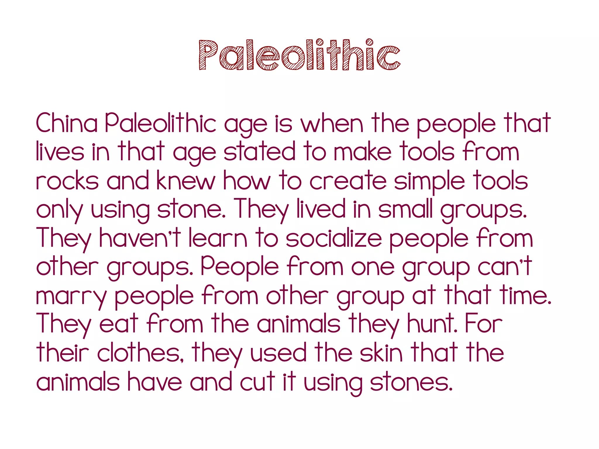 Metal and Stone age | PDF