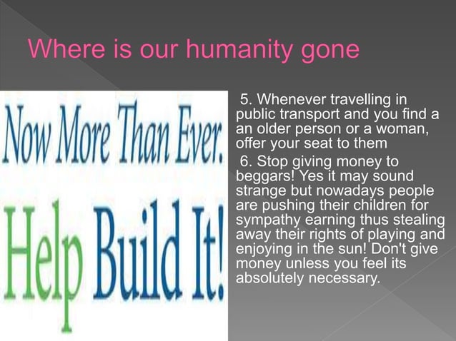 Humanity | PPT