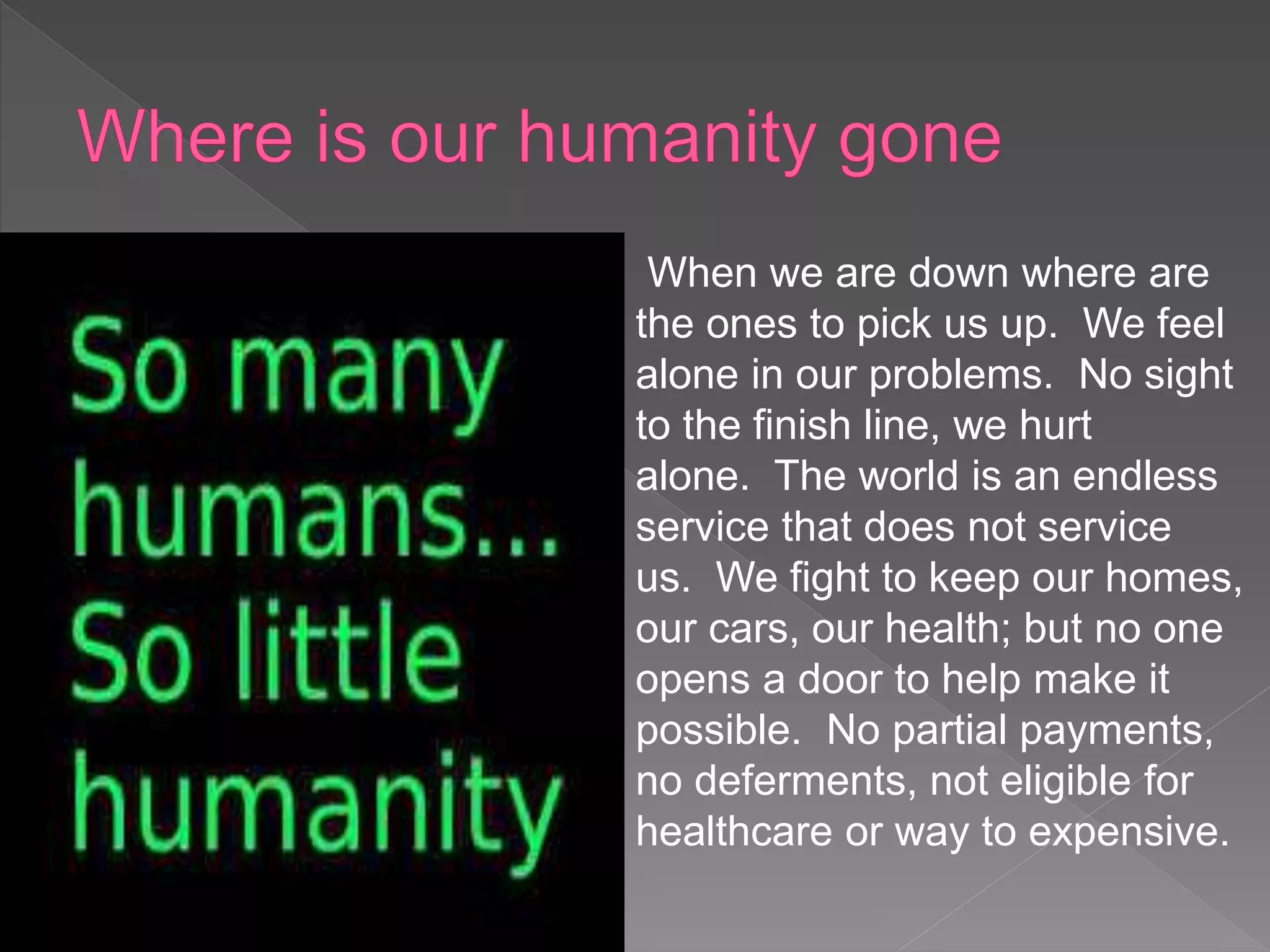 Humanity | PPTX