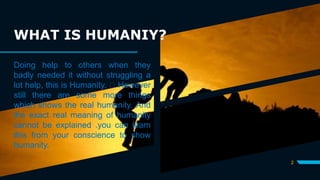 Humanity | PPTX