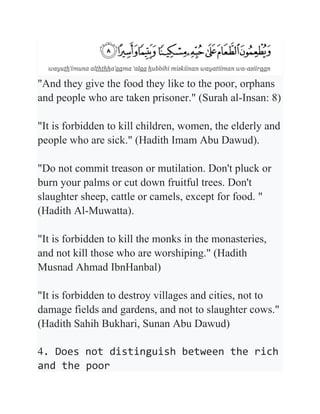 Humanity and peace | PDF | Islam | Religion & Spirituality