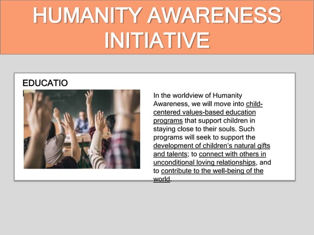 Humanity Awareness Initiative 2021 Feb 9 Full Version | PPTX