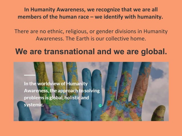 Humanity Awareness Initiative 2021 Feb 9 Full Version | PPTX