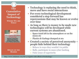 Humanity vs Technology | PPSX