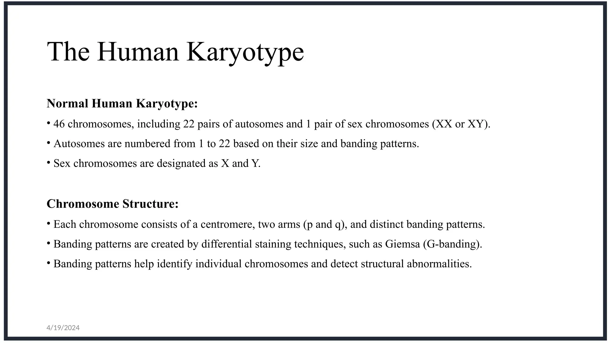 Human Karyotype: Decoding Our Chromosomal Makeup and Its Clinical ...
