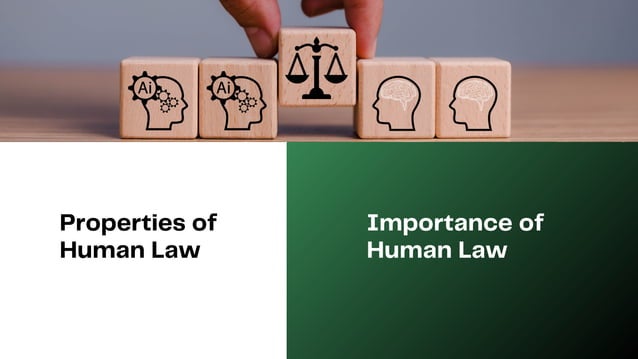 Human Law of Ethics: Two Types of Human Law | PPT