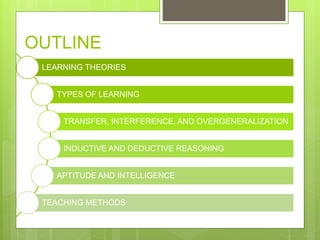 Human learning theories | PPTX