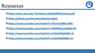 Human-level concept learning through probabilistic program induction | PPT