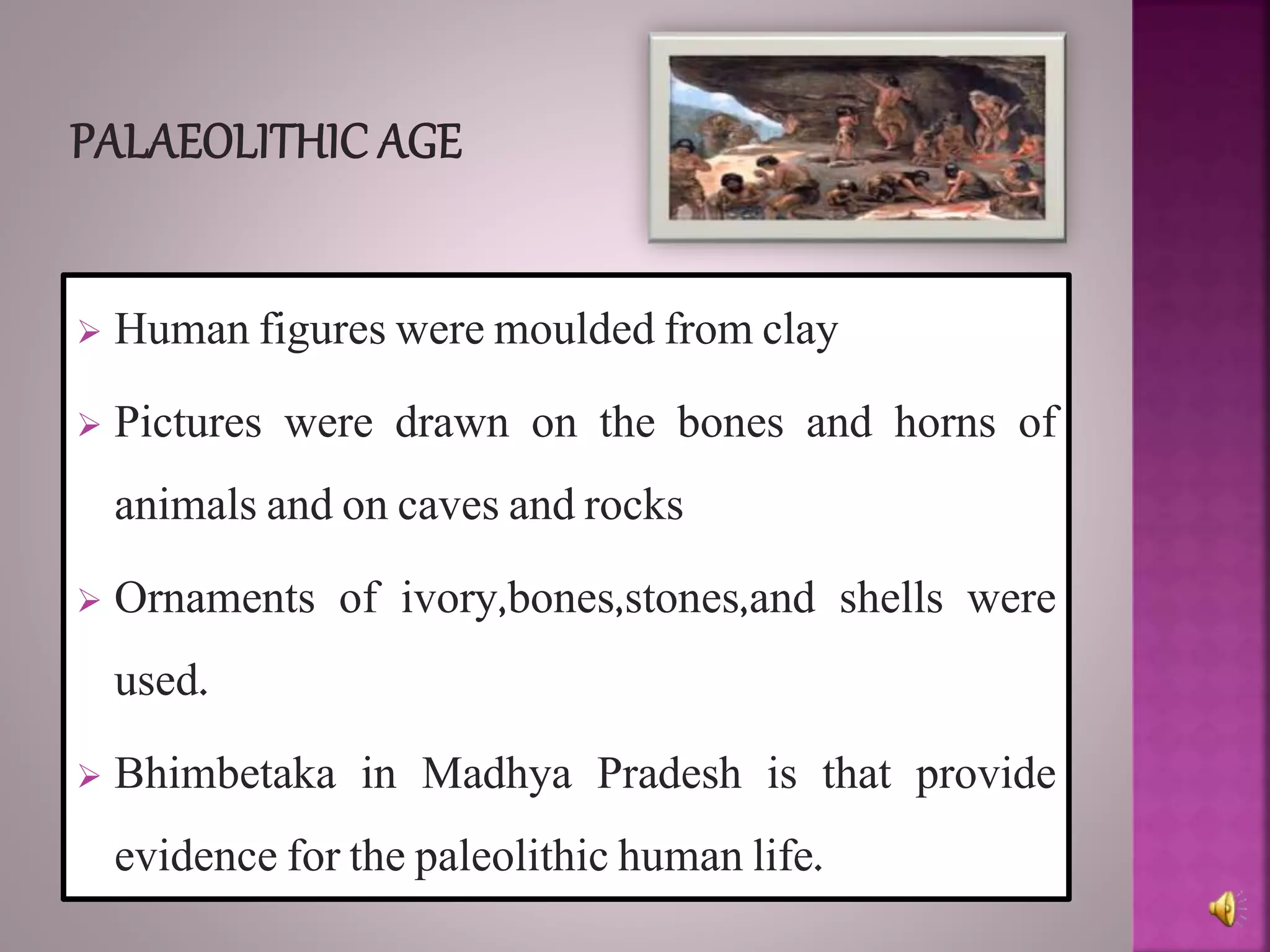 Human life in different stages of the stone | PPT