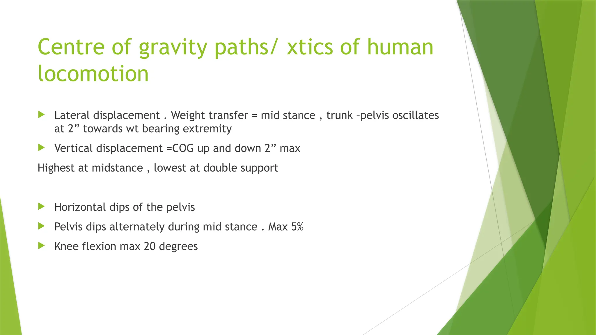 Introduction to biomechanics, Human locomotion.pptx